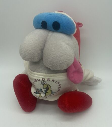 Vintage 1992 Dakin Nickelodeon's Ren And Stimpy 8" Stimpy Plush Muddy ...