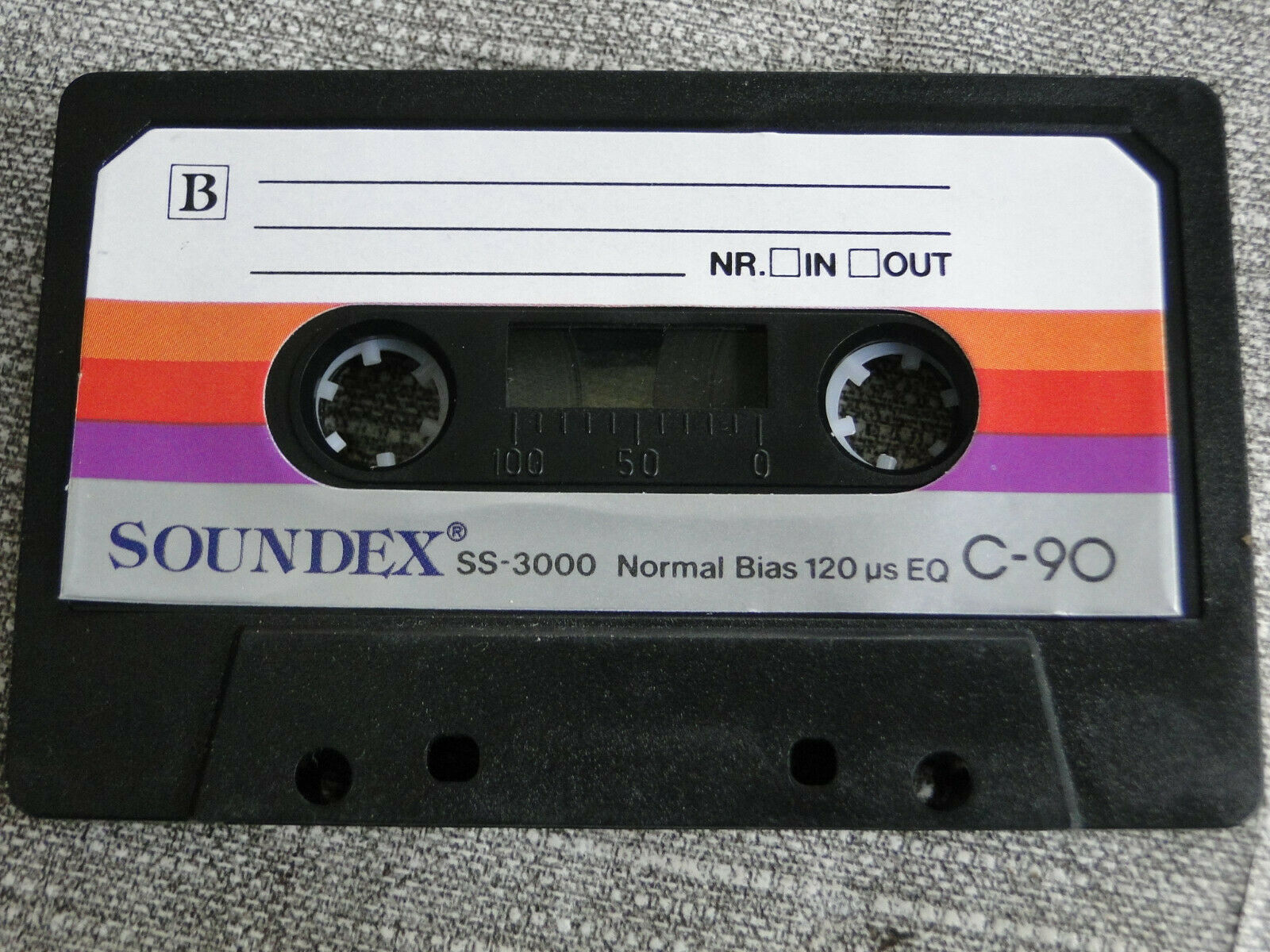 Rare Vintage Audio Cassette SOUNDEX SYSTEM C-90 Made In Austria - TV, Video & Audio Accessories