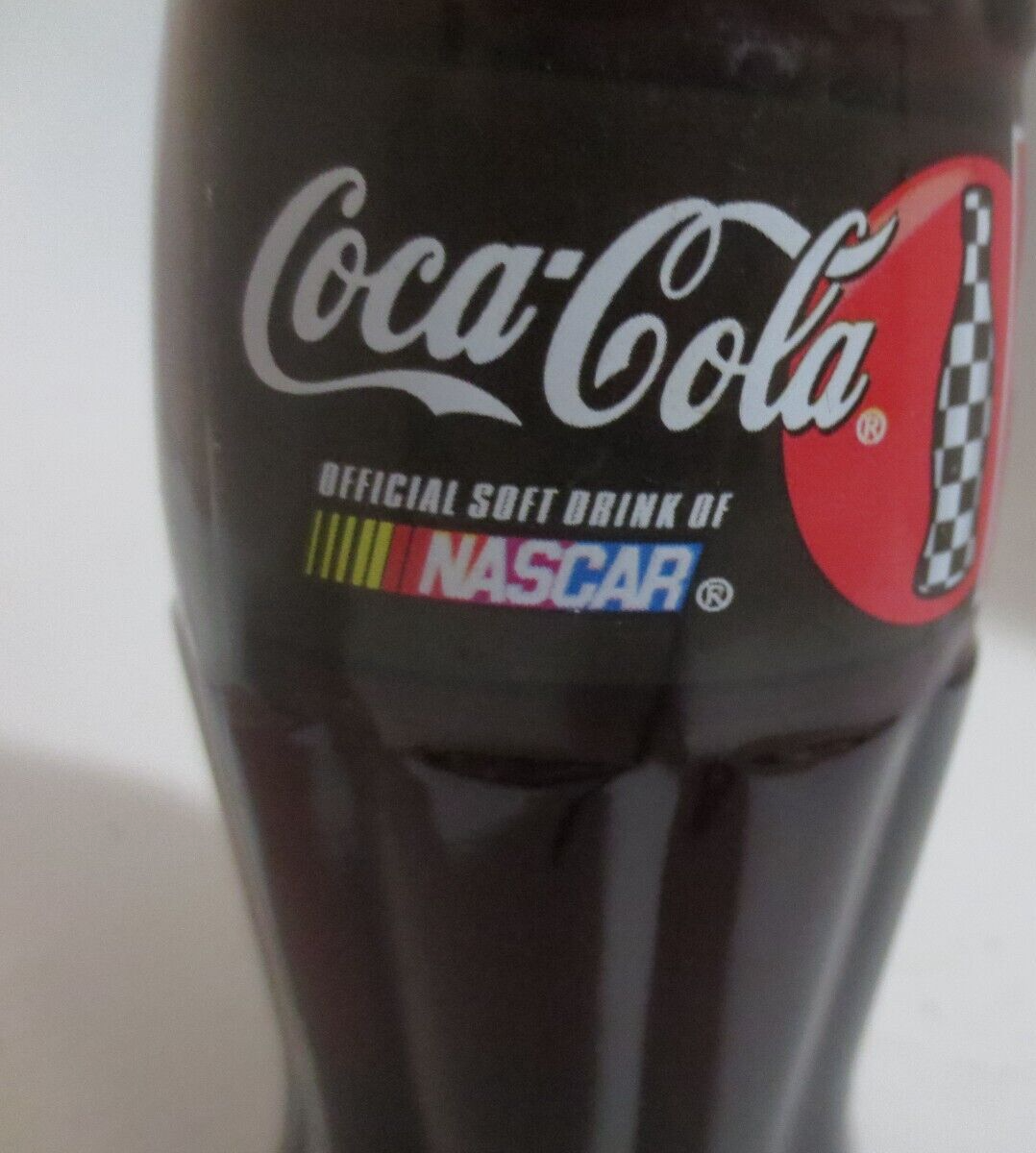 Coca-Cola Classic THE OFFICIAL SOFT DRINK OF NASCAR 8 oz Full Bottle ...