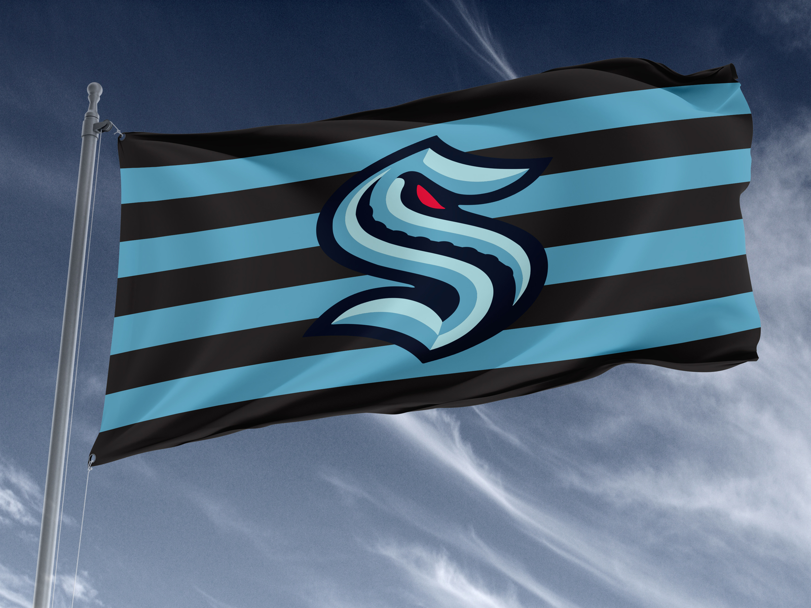 Flag 3x5 outdoor, Seattle Kraken NHL ,Size and 50 similar items