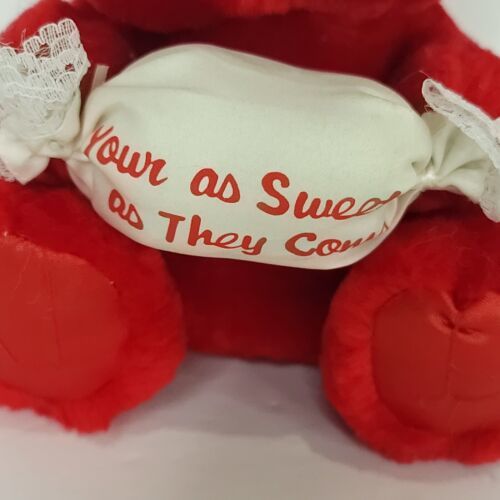 Valentine Red Devil Candy Your as Sweet As They Come Plush Stuffed ...