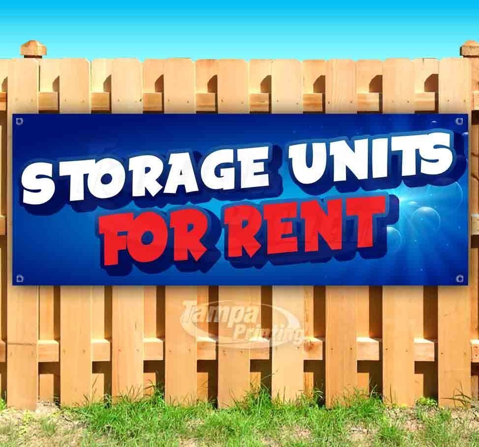 STORAGE UNITS FOR RENT Advertising Vinyl Banner Flag Sign Many Sizes ...