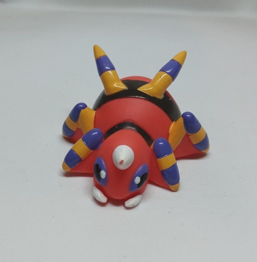 2000 Bandai Nintendo Pokemon Ariados 1" Finger Puppet - Other Animation ...