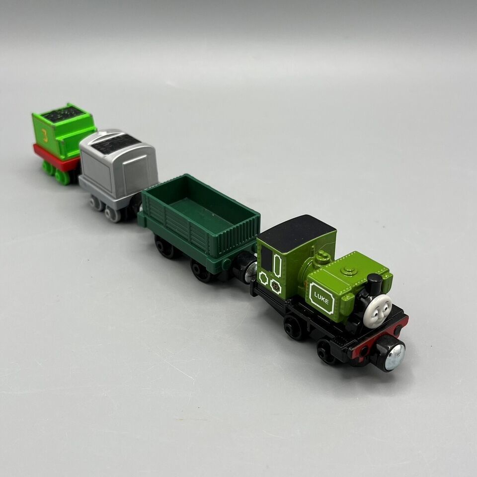 Thomas & Friends Take N Play Diecast Luke Engine, Cargo, Henry ...