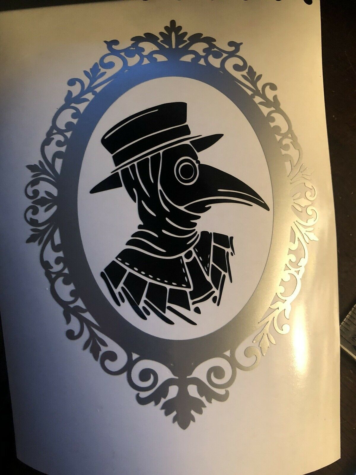 Plague Doctor| |Vintage| Scary|Vinyl|Decal|Classic Horror|Steampunk ...