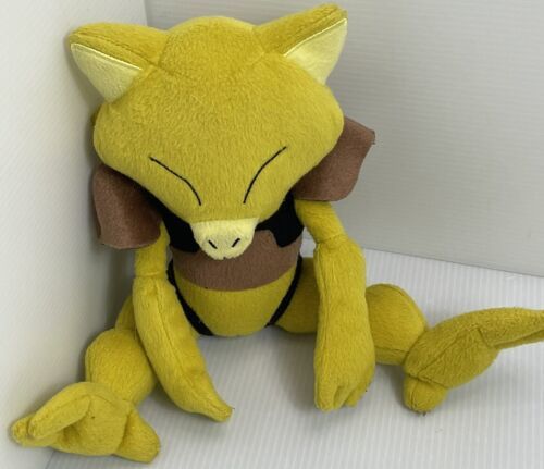 2017 Tomy Pokemon ABRA Sitting 8'' Tall Plush Toy Stuffed Animal ...