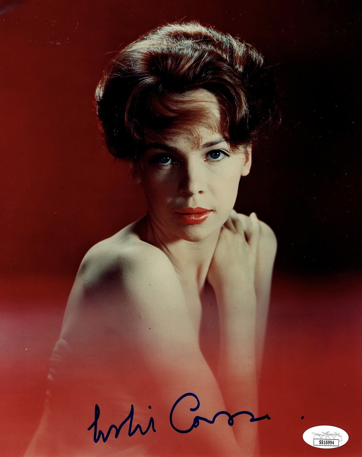 LESLIE CARON SIGNED Autographed 8x10 Portrait PHOTO JSA CERTIFIED ...