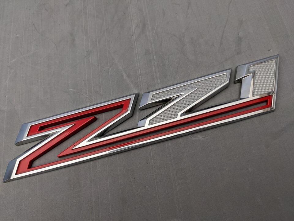 OEM 2019-2022 Chevrolet Silverado 1500 Z71 Fender Emblem Badge 23400397 ...