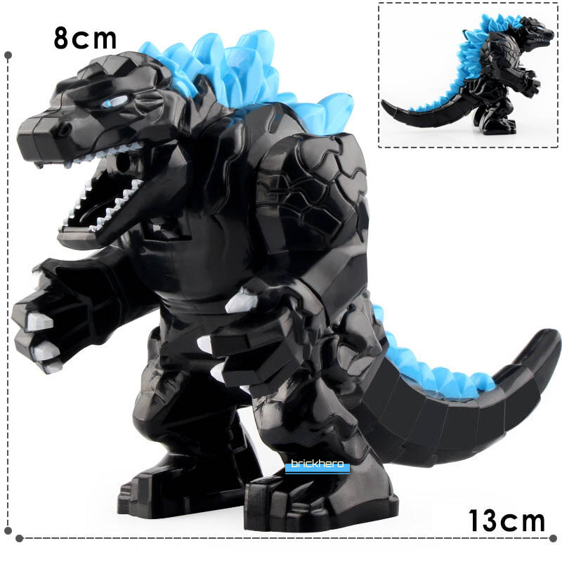 Godzilla (Gojira) King of The Monsters kaiju Lego Compatible Minifigure ...
