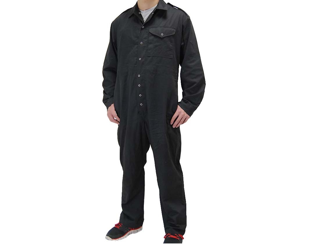 British Army black Overalls coveralls military jumpsuit flight suit ...