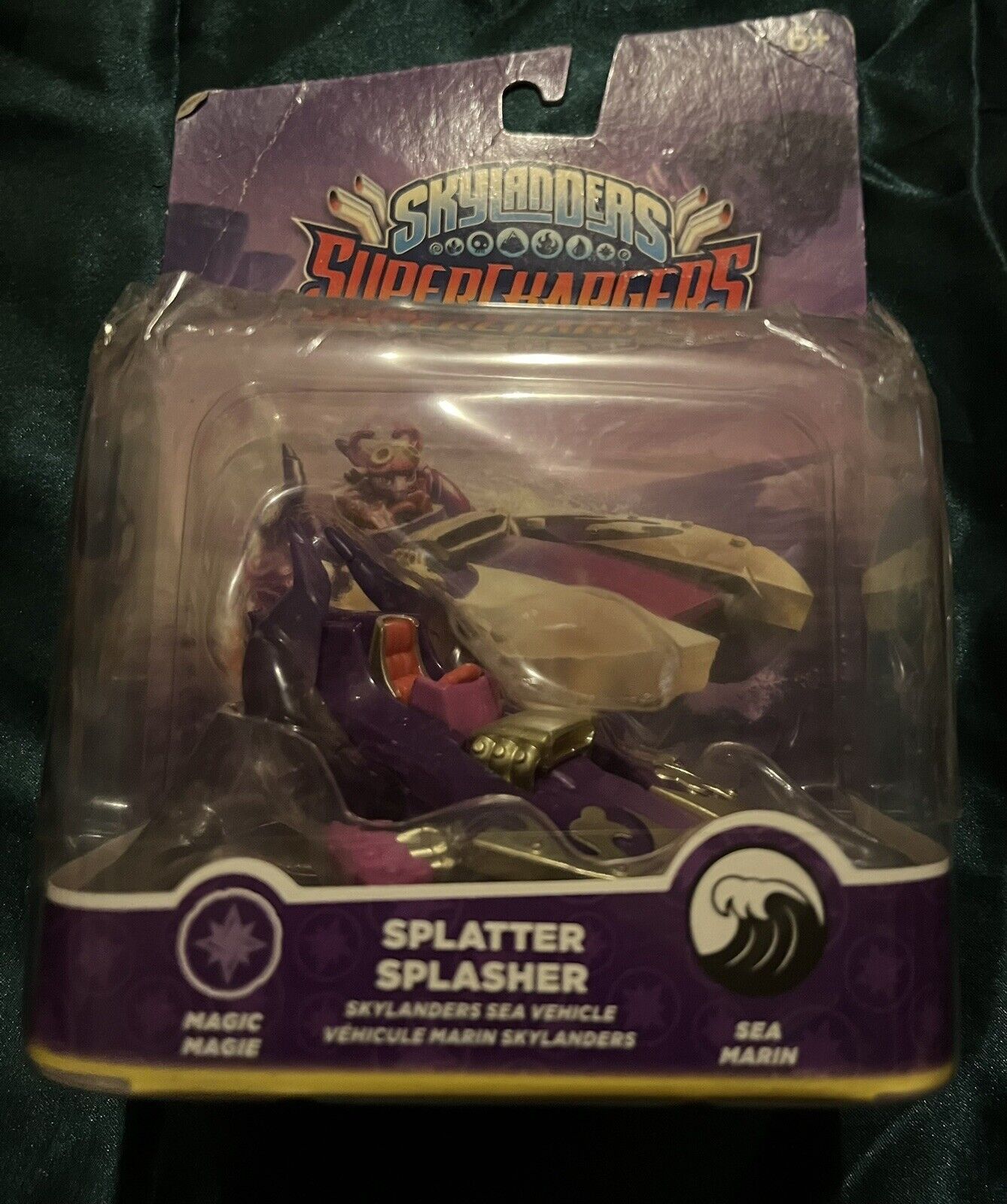 Skylanders Superchargers Splatter Splasher Skylanders Sea Vehicle Magic ...