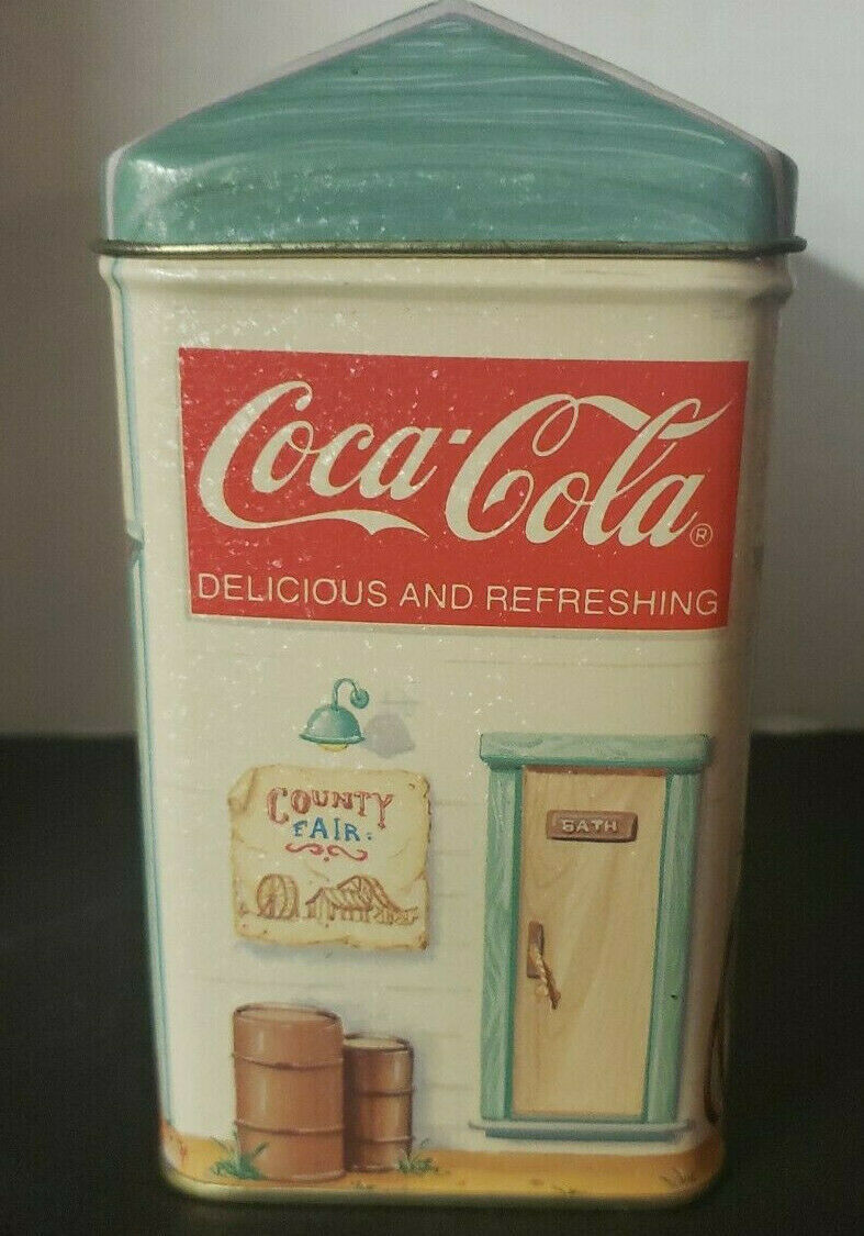 1992 Coca Cola Bristolware Collectible Tin Felix's Filling Stop Vintage ...