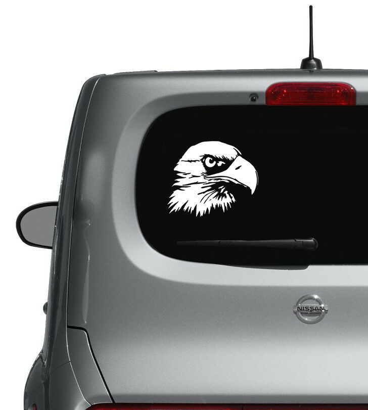 Bald Eagle Vinyl Decal Sticker Car Bumper Window Wall Symbol of America ...