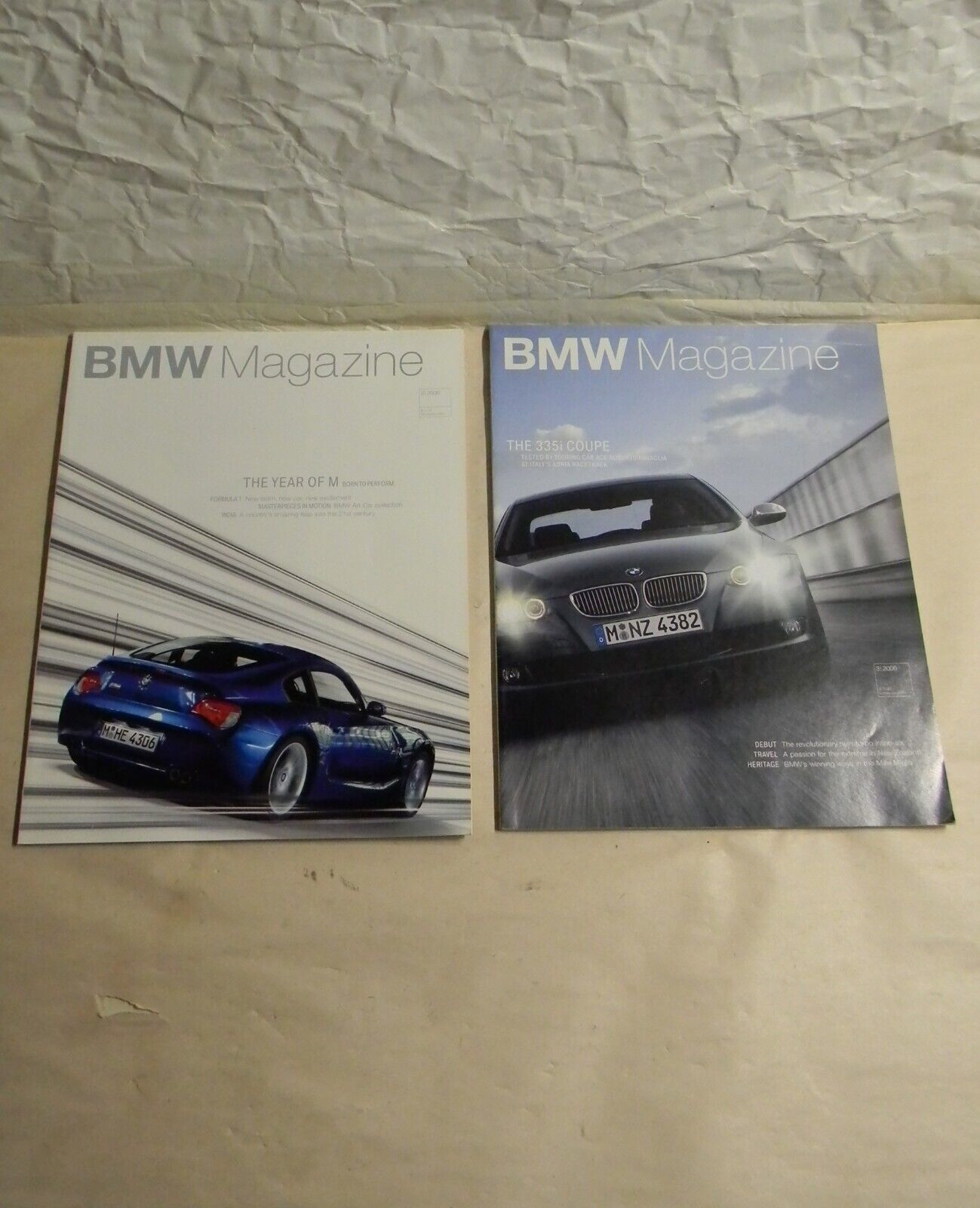 BMW Magazine Original Year of M and 335i Coupe Catalogue - Other Car ...