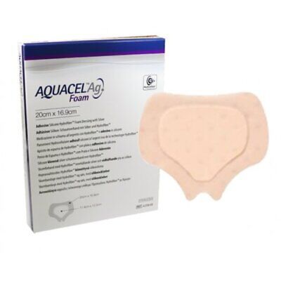 Aquacel Ag Foam Sacral Sacrum Dressing 20cm x 16.9cm - Bandages, Gauze ...