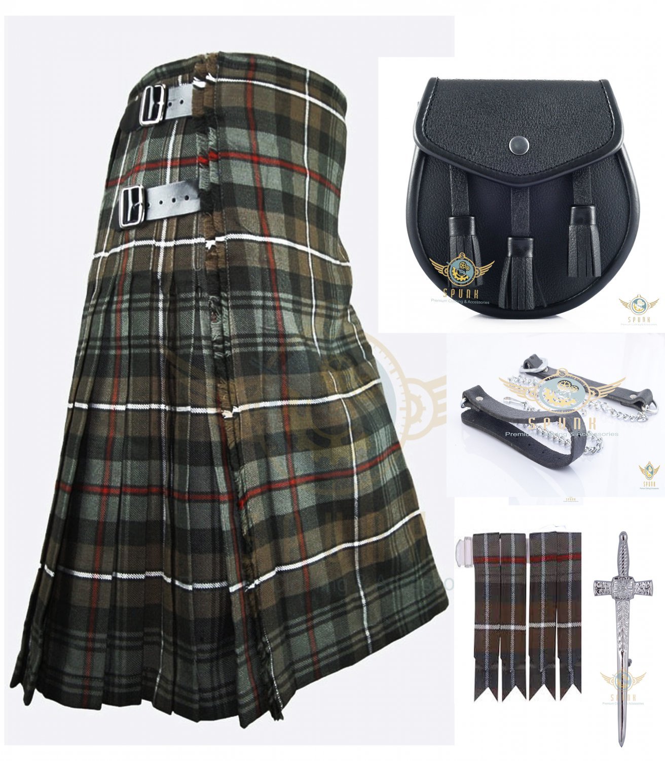 Men's Scottish Mackenzie Weathered 8 Yard and 50 similar items