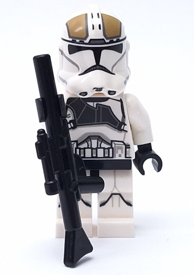 Lego Star Wars Minifigure Clone Trooper Gunner 75182 sw0837 Figure ...