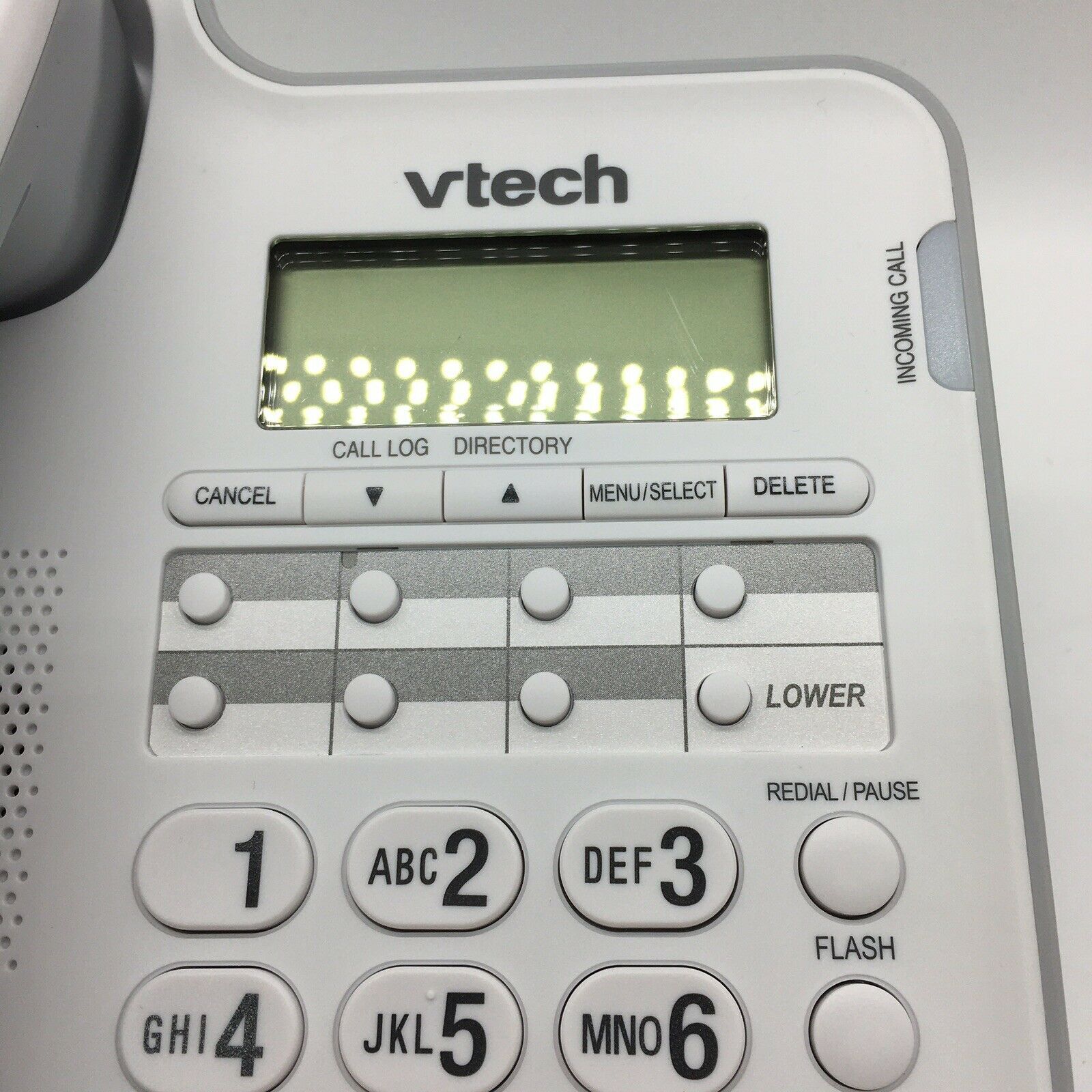 Vtech CD1153 Corded Speaker Telephone White with Caller ID Call Waiting ...
