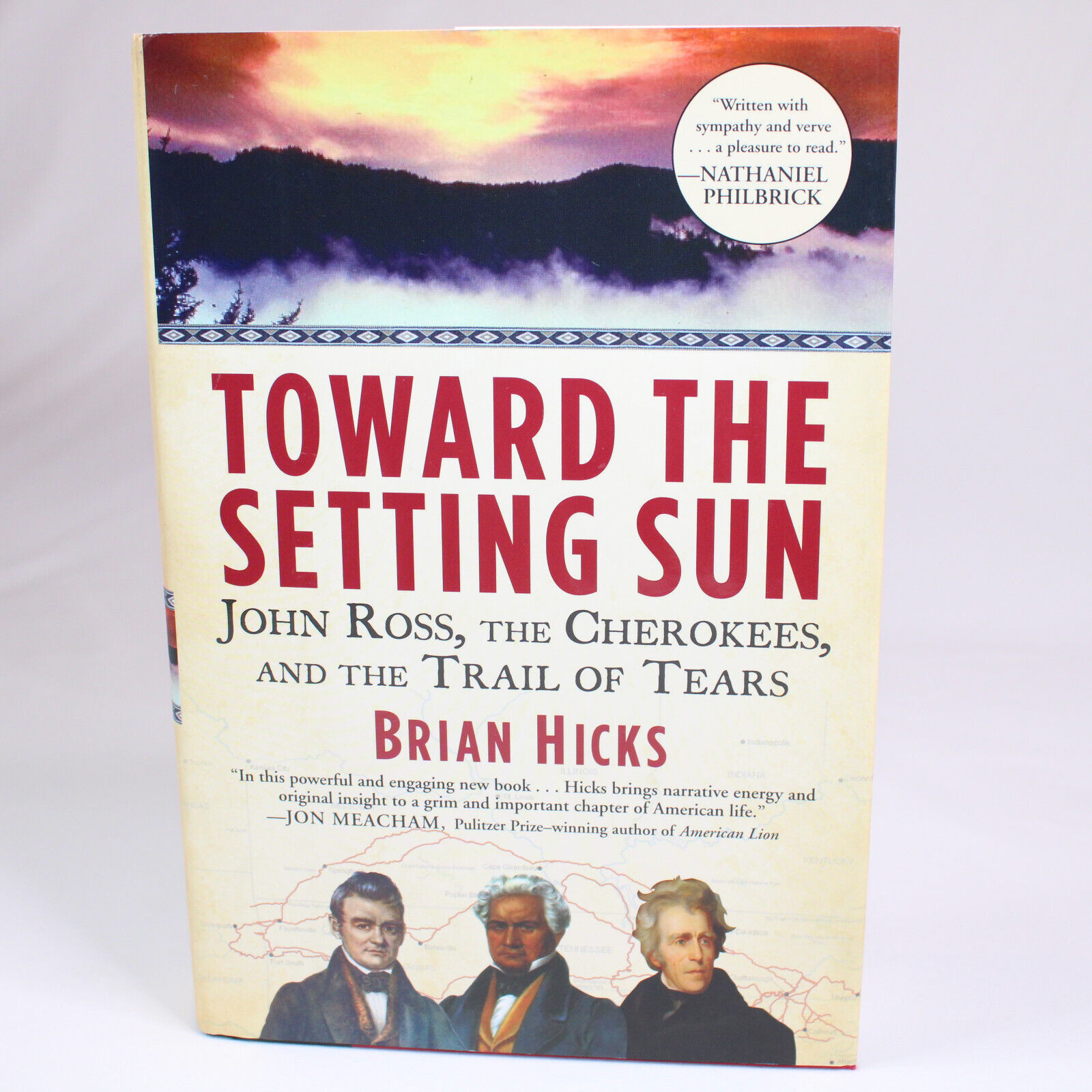 SIGNED Toward The Setting Sun John Ross The Cherokees And The Trail Of ...