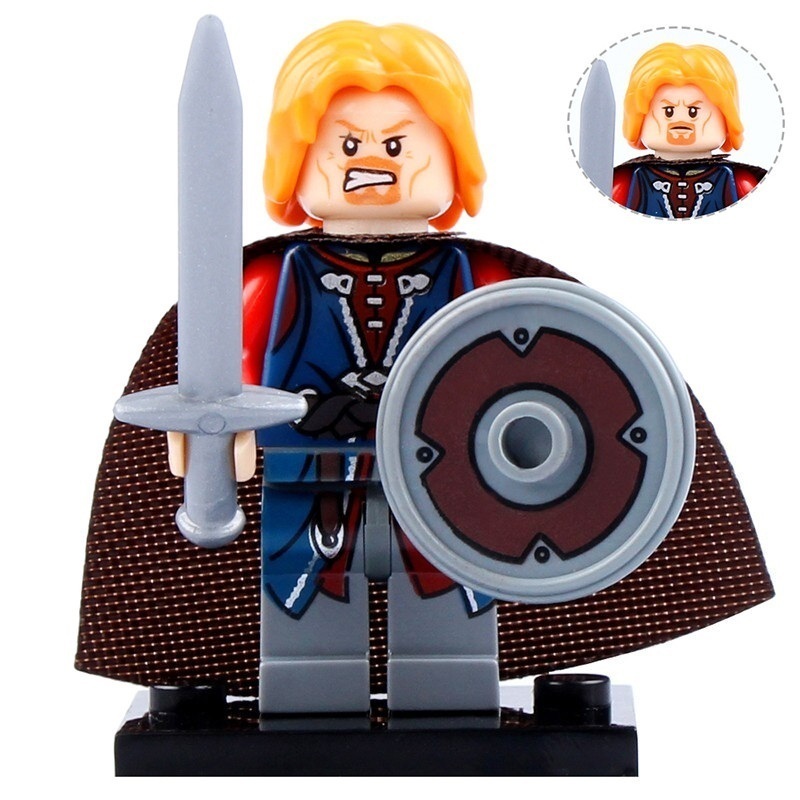 Boromir (Gondor warrior) The Lord of the Rings Movies Minifigure Gift ...