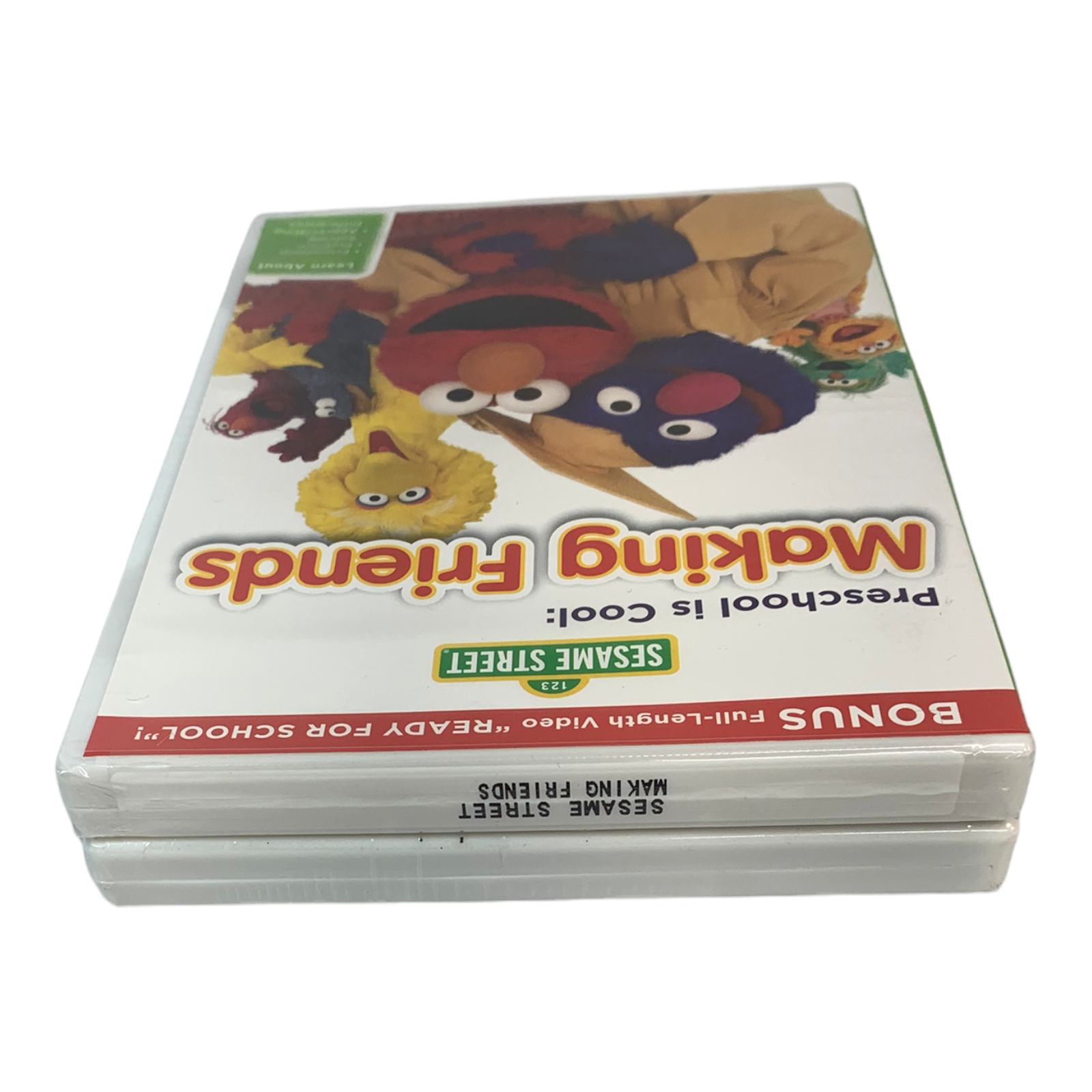 Sesame Street Lot of 2 DVDs NEW SEALED, Making Friends & Learning About ...