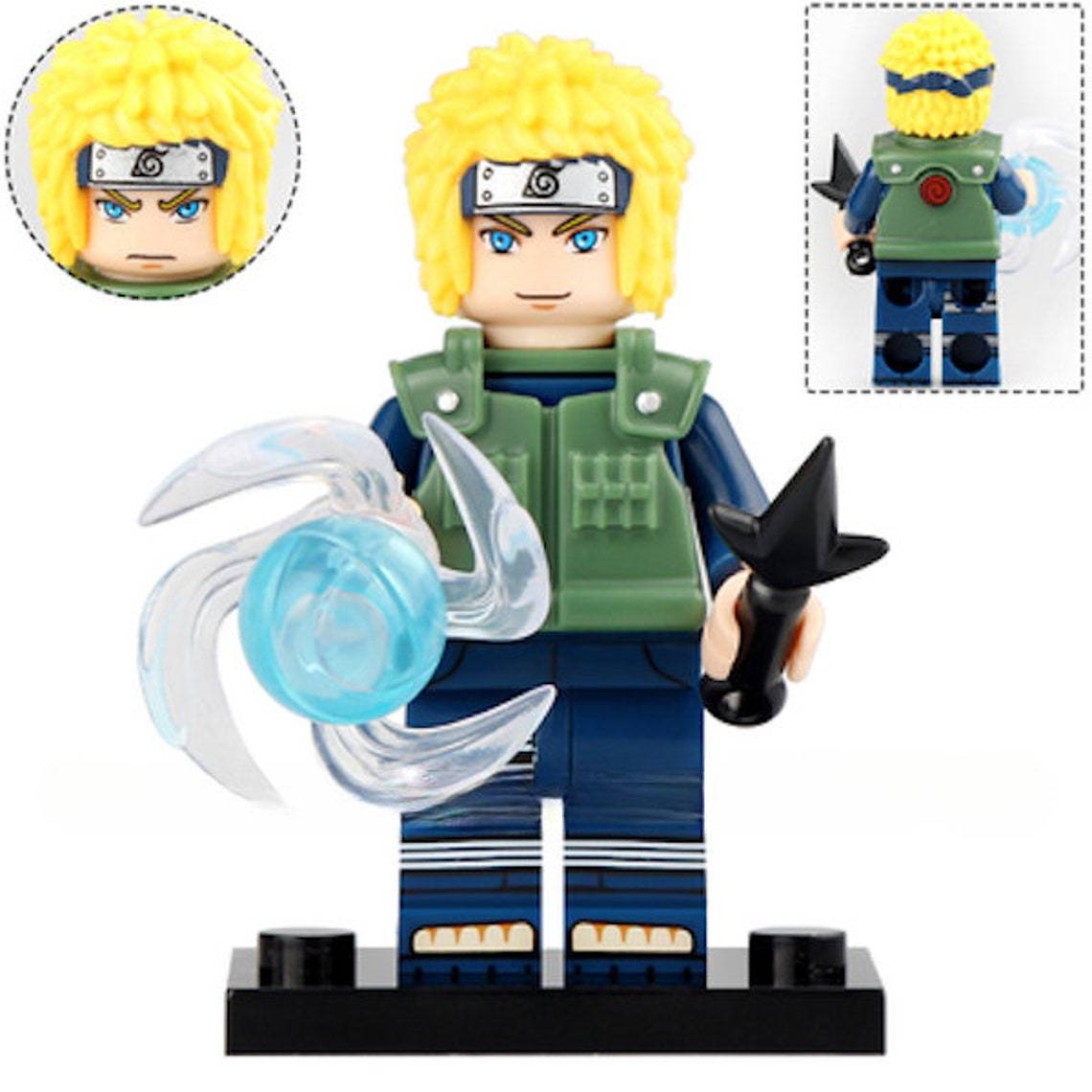 Naruto Series Namikaze Minato Rasengan Minifigures Weapons and ...