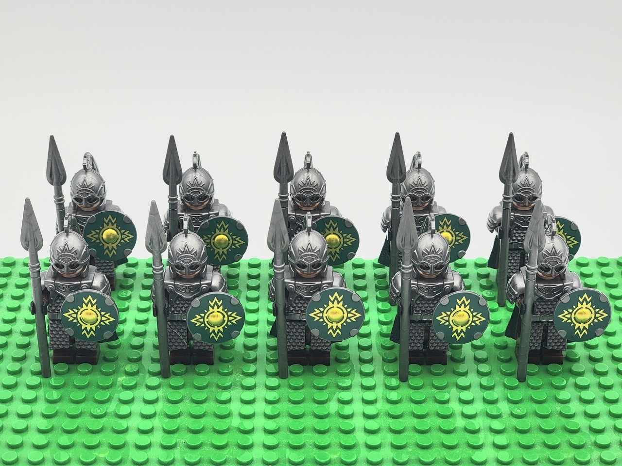 Lord of the Rings The Riders of Rohan Royal Guards Heavy Army 10pcs ...