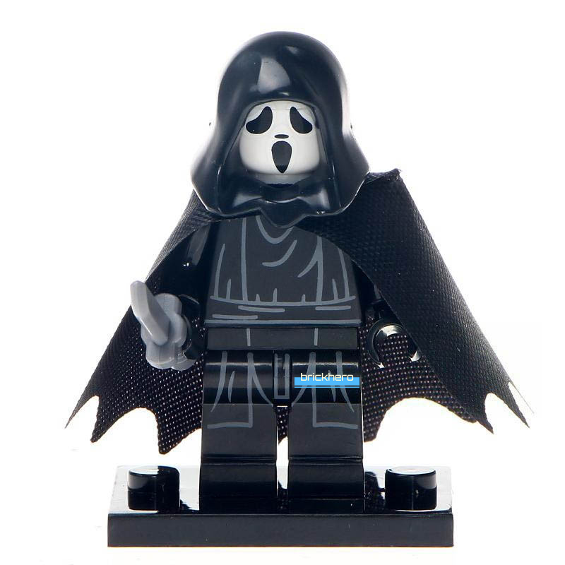 Ghostface Scream Killer Horror movies Lego Compatible Minifigure Brick ...