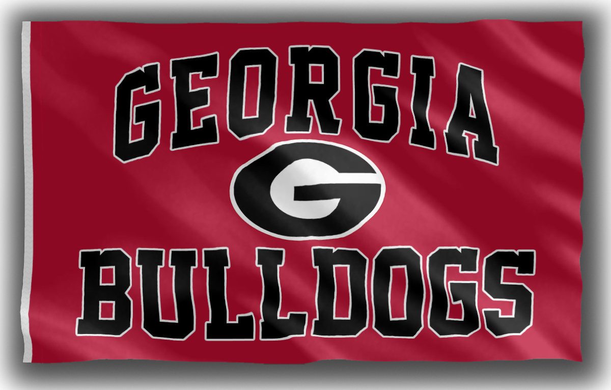 Georgia Bulldogs Football Team Memorable Flag 90x150cm 3x5ft Fan Best ...