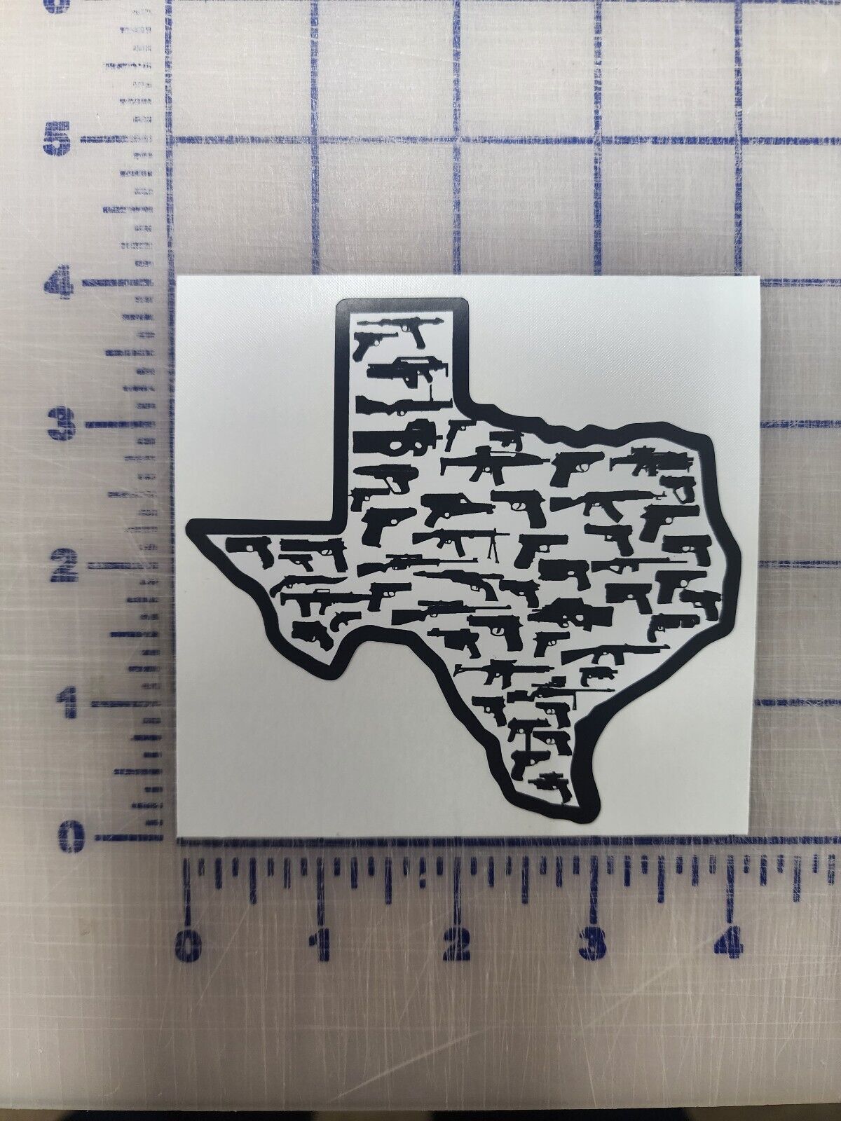 Texas Strong We the People Guns American Flag Logo Vinyl Sticker ...