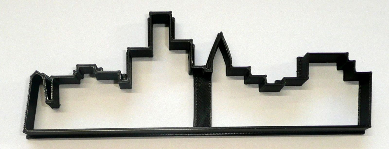 Miami Florida Skyline Skyscraper Building Horizon Cookie Cutter USA ...