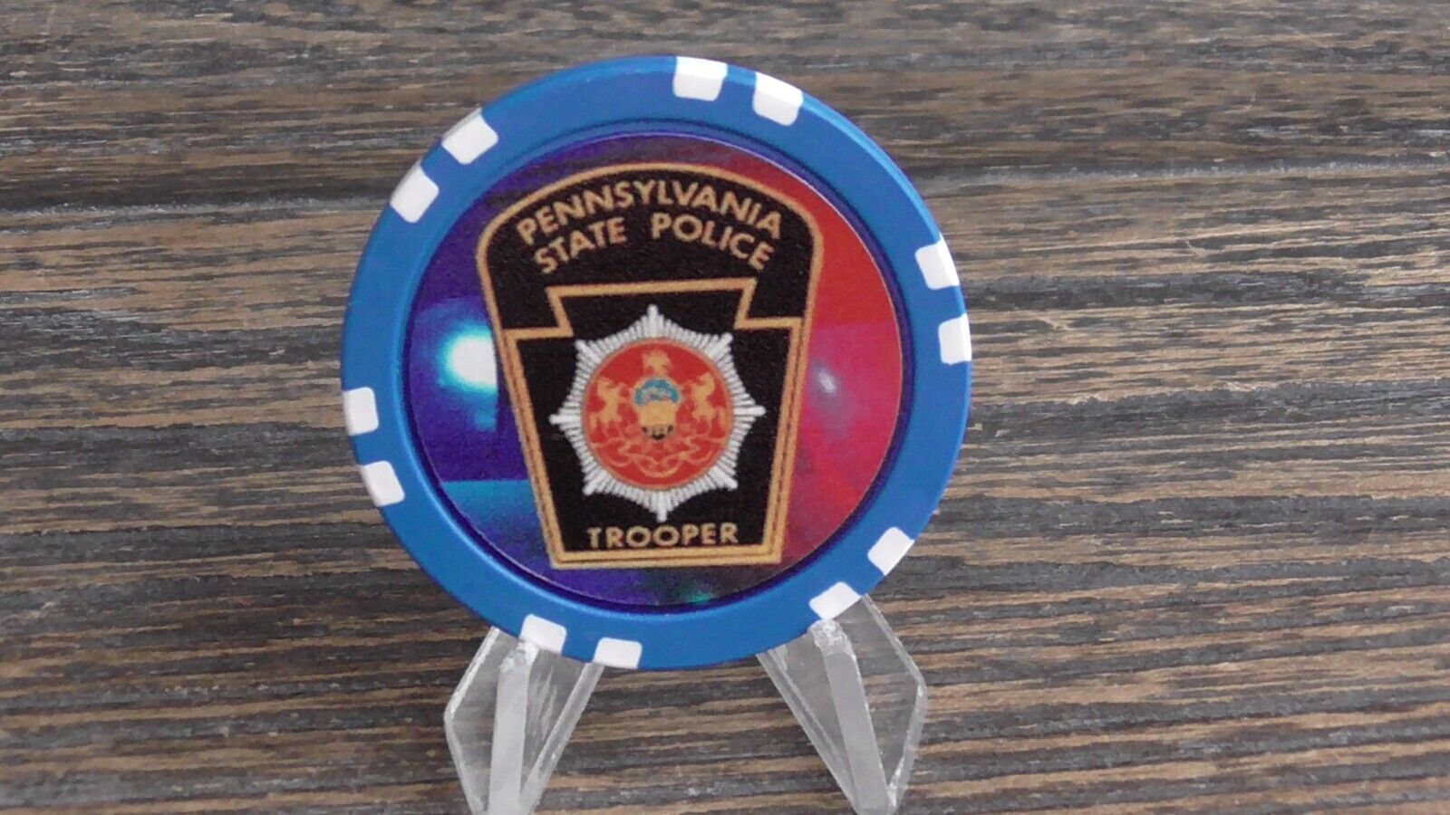 Pennsylvania State Police Ceramic Challenge Coin #452X - Challenge Coins