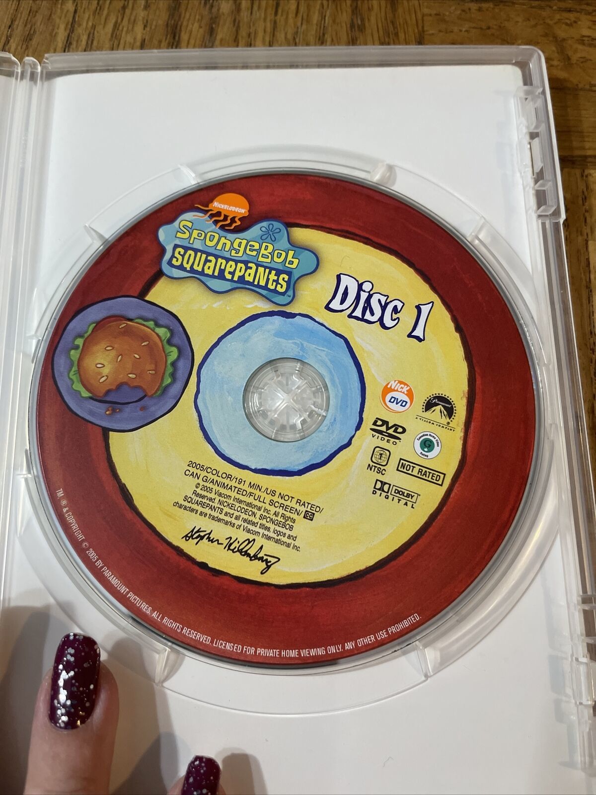 Spongebob Squarepants Complete Third Season Disc 1 DVD - DVDs & Blu-ray Discs