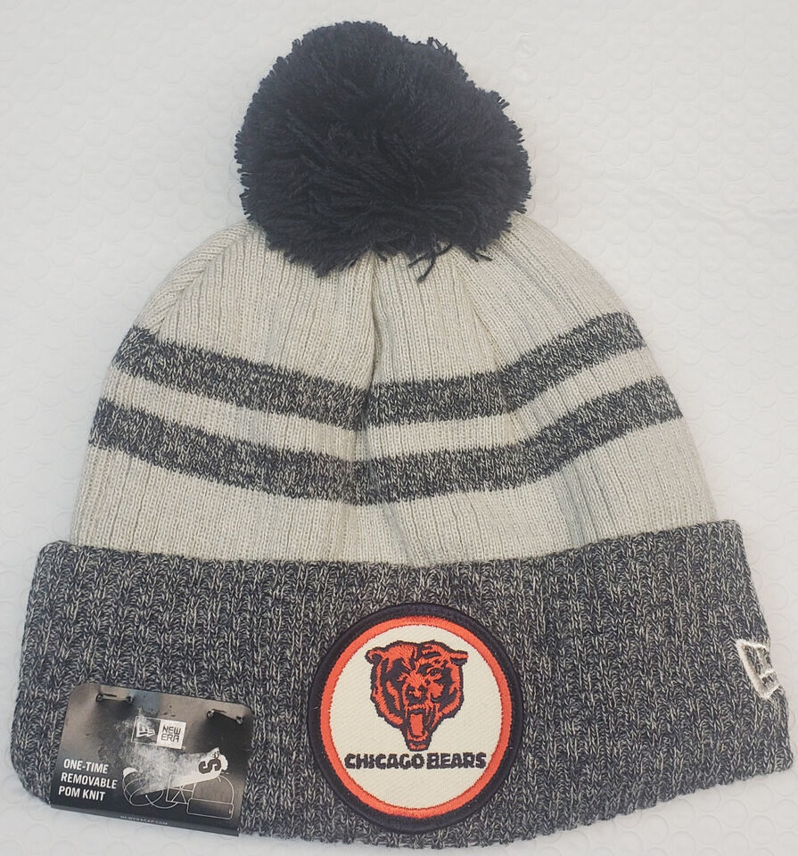 Chicago Bears New Era Sideline Historic Knit Stocking Cap - NFL ...