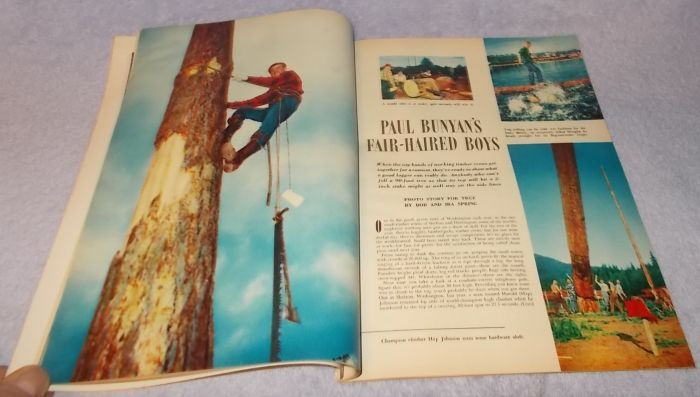 True Man's Magazine January 1952 Alberto Vargas Paul Bunyan - Magazines