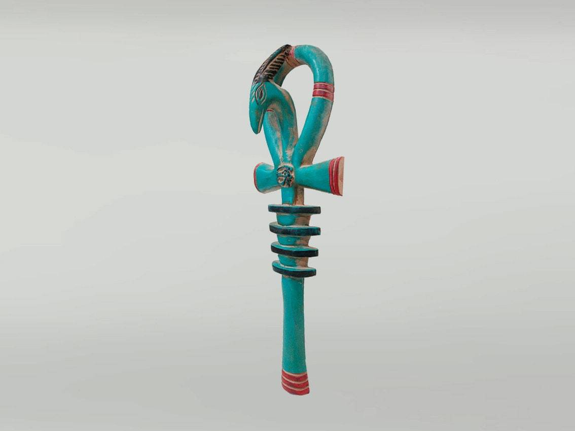 Rare sceptre. Wass scepter. Ankh's sceptre. Scepter of the god Ptah ...