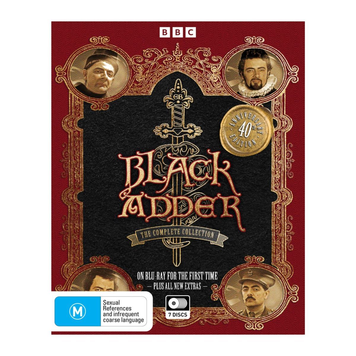 Blackadder: Complete Collection Blu-ray | Rowan Atkinson - DVDs & Blu ...