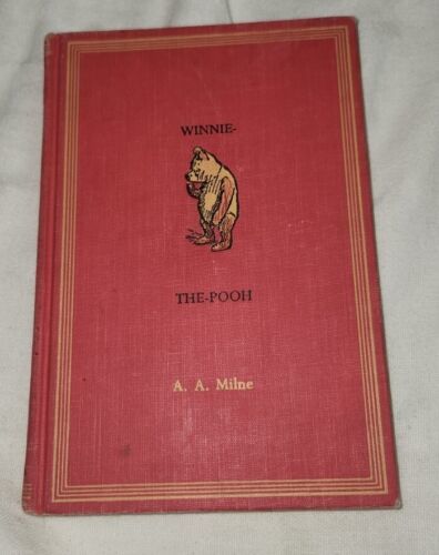 Winnie The Pooh AA Milne 1961 Reprint Hardback EP Dutton - Antiquarian ...