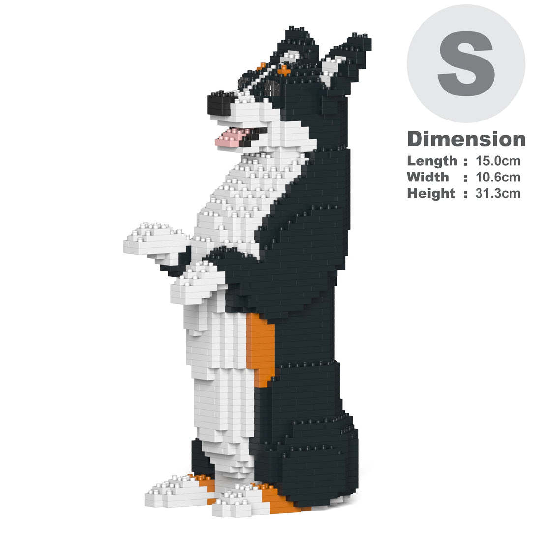 Welsh Corgi Dog Sculptures (JEKCA Lego Brick) DIY Kit - Building Toy ...