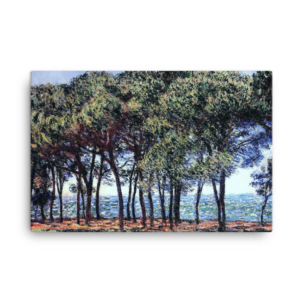 Claude Monet Pine Trees, Cap d'Antibes, 1888 Canvas Print - Posters ...