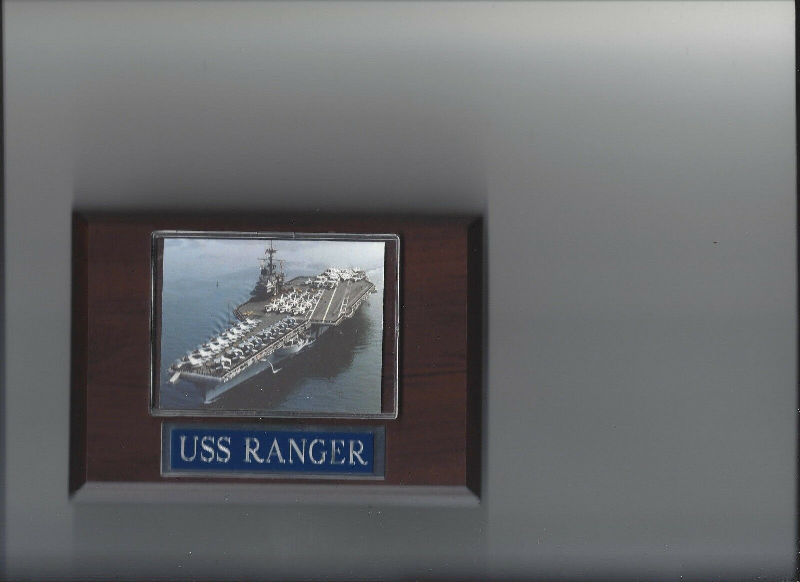 USS RANGER PLAQUE NAVY US USA MILITARY CG-61 SHIP FORRESTAL CLASS ...