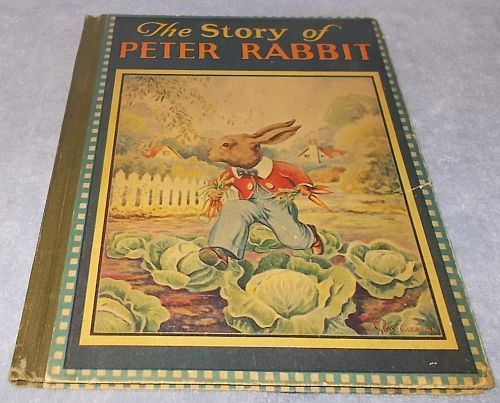 Old Vintage The Story of Peter Rabbit Book HC Ca 1900 Ray Gleason Cover ...