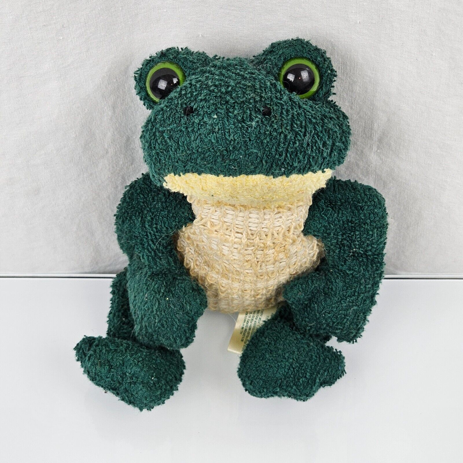 Bath Body Works Hopscotch Scrubby Buddies Frog Bath Plush Toy Scrub ...