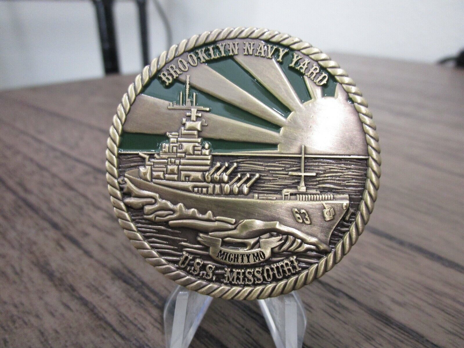 NYPD 88th Squad Detective Bureau Brooklyn Navy Yard USS Missouri ...