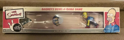 The Simpsons BARNEY'S BOWL-A-RAMA Bowling Game Simpsons Memorabilia ...