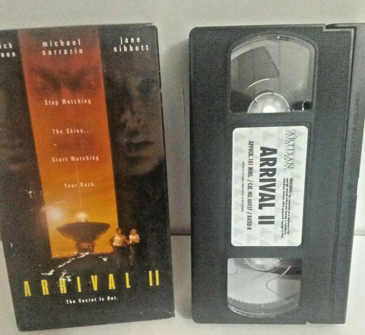 Arrival II VHS Horror Sci-Fi Artisan Patrick and similar items