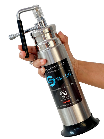 500ml Liquid Nitrogen Freeze Sprayer Mini Cryo Gun Cryogenic Spray ...