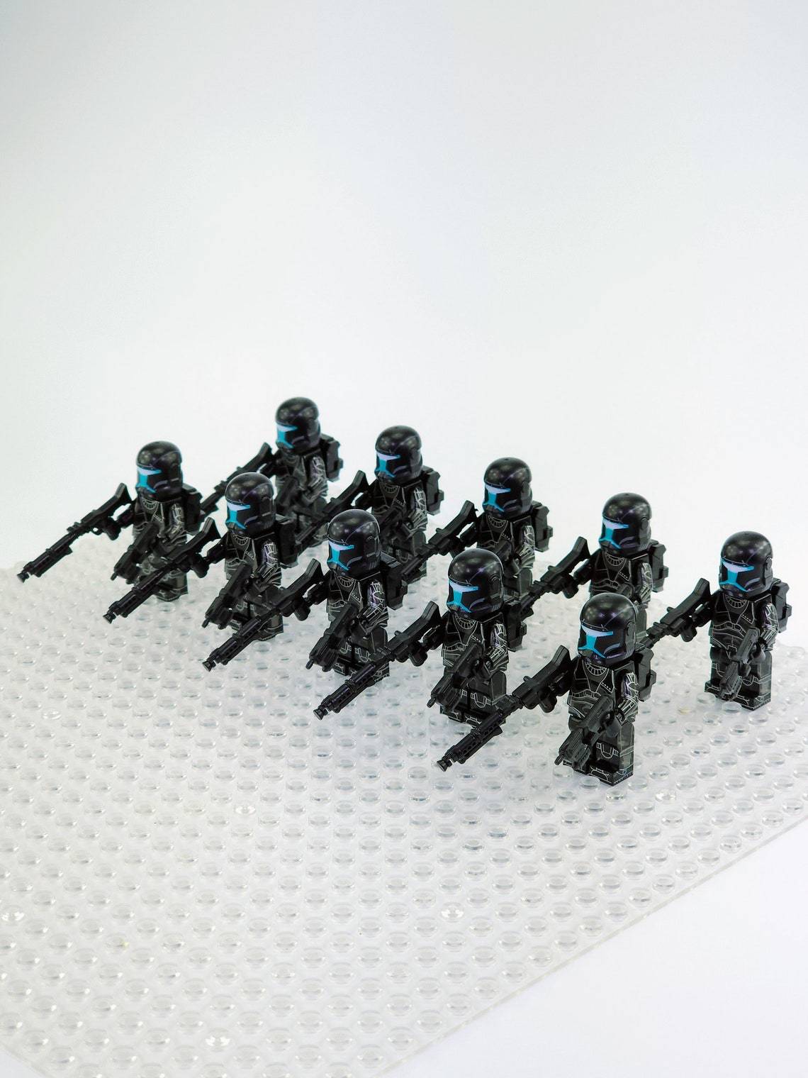 10pcs Star Wars Republic Clone Commando Omega Squad Minifigures Toys ...