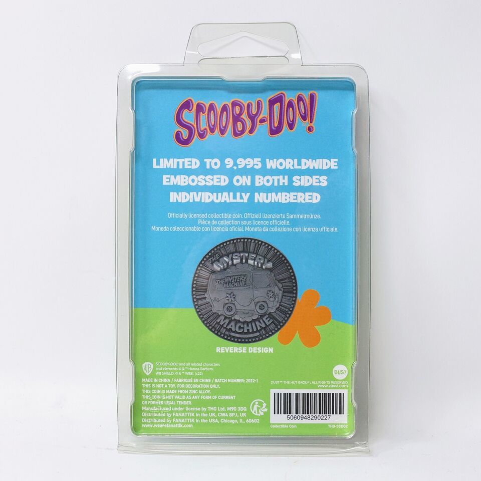 Scooby Doo Limited Edition Coin Official Cartoon Network Collectible ...