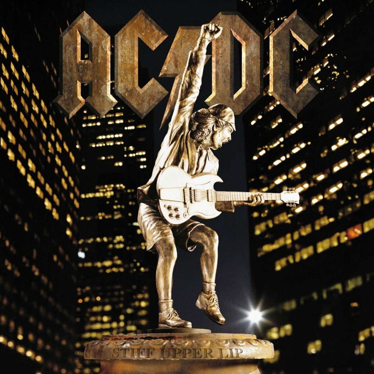 AC/DC Stiff Upper Lip BANNER 3x3 Ft Fabric Poster Tapestry Flag album ...